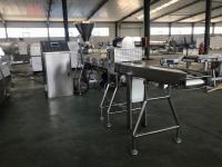 China High Performance Granola Bar Press Machine With Anti - Sticking PTFE Belt for sale