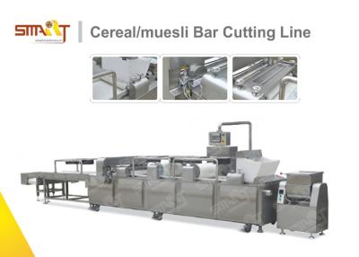 China Stainless Steel Granola Bar Press Machine Automated Cereal Bar Machine for sale