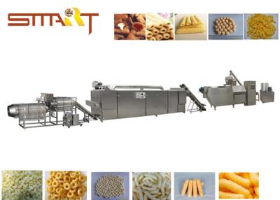 China Automatic Snacks Making Machine Stainless Steel Puff Chips Machine for sale