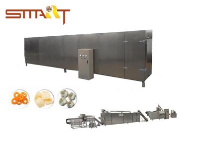 China Full Automation Type Snack Food Extruder Machine / Puff Making Machine for sale