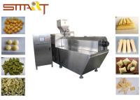 China Efficient Snack Food Extruder Machine , Wheat Puff Machine With WEG / Siemens Motor for sale