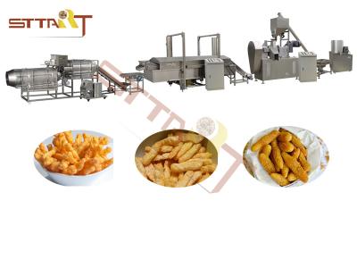China CE ISO Extrusion Kurkure Making Snack Production Line Twin Screw Extruder for sale