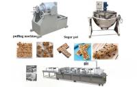China Long Life Cereal Bar Making Snack Bar Machine / Equipment Fully Automatic for sale