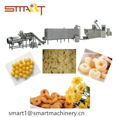 China 120-150kg / Hr Stainless Steel Puff Snack Machine For Food Processing for sale
