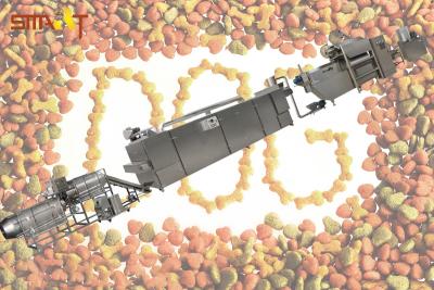 China Durable 200-500kg Capacity Animal Food Making Machine To Make Dry Pet Food for sale