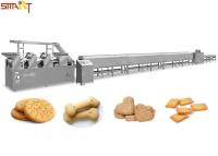 China 1 Ton Capacity Pet Food Making Machine Freely Combined Biscuit / Cookie Processing for sale