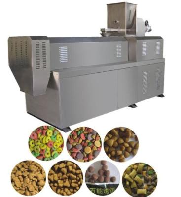 China SR -65 Semi Moisture Pet Food Extruder Machine , Pet Food Manufacturing Equipment for sale