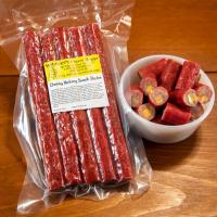 China 100 - 300kg / H Auto Meat Strip Traying System With Two Layers Belts Design for sale