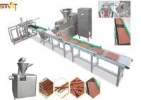 China Efficient Auto Meat Strip Traying System Cold Extrusion Pet Chews Treats  for sale