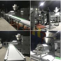 China Efficient Auto Meat Strip Traying System Cold Extrusion Pet Chews Treats  for sale