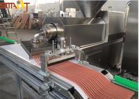 China Automatic Stainless Steel Single Screw Extrusion Machine For Pet Meat Strips for sale