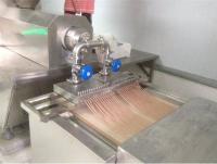 China Automatic Stainless Steel Single Screw Extrusion Machine For Pet Meat Strips for sale