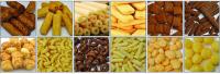 China 120 - 500kg/Hr Puff Snack Extruder , Efficient Snack Food Making Machine for sale