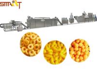China Puff Snack Food Making Machine SS Material Snack Food Production Line for sale