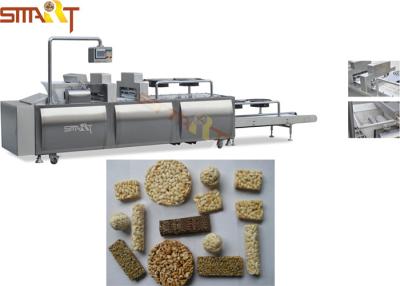 China SS 304 Granola Bar Press Machine Puff Snack Food Processing For 200-300kg / Hr Capacity for sale