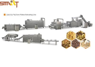 China Fast Food Nutritional Corn Flakes Production Line , Small Corn Flakes Machine for sale