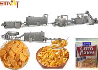China Automatic Corn Flakes Production Line Breakfast Cereal Corn And Wheat Flakes Millet Flakes Making for sale
