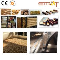 China Siemens Touch Screen Cereal Bar Forming Machine High - End Sesame Chikk Machine for sale