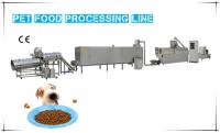 China 200-300kg / Hr 90kw Pet Food Extruder Machine , Pet Food Processing Machinery for sale