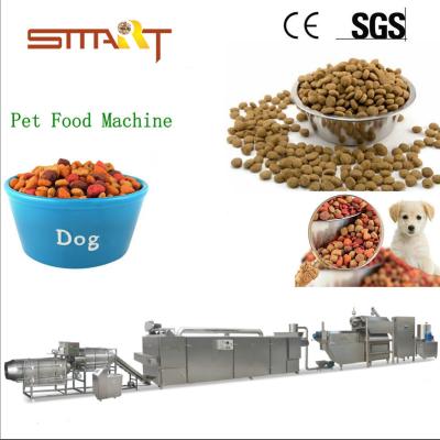 China SUS 304 Multiple Capacities Pet Food Making Machine With Famous Brand Parts for sale