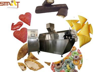 China PLC Controlled Snack Food Extruder Machine , Puffed Food Extruder Easy To Use for sale