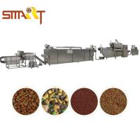 China 500kg Production Capacity Pet Food Making Machine Double Screw Extruder for sale