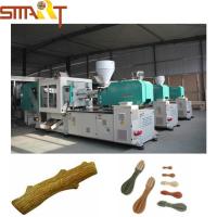 China Simens Motor Injection Molding Pet Treat Machine With 220V / 380V Voltage for sale