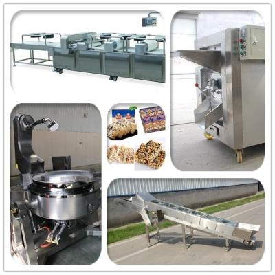 China Full Automatic Granola Bar Cutting Snack Bar Machine For Healthy Cereal Bar for sale