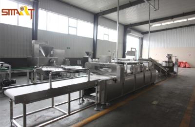 China High Speed Cereal Bar Equipment For Candy Bar / Peanut Candy Bar Production for sale