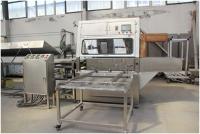 China Chocolate Coating Cereal Bar Cutting Machine Almomds / Peanut / Sesame Candy Bar Production for sale