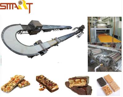 China CE ISO Cereal Bar Making Machine For Chocolate Coating Energy Candy Bar for sale