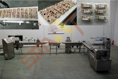 China 4000-5000 Pcs / H Mini Granola Bar Press Machine For Snack Bars for sale