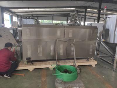 China Simens Control Chocolate Center Filler Puff Snack Machine Stable Performance for sale