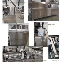 China Puff Corn Snack Food Extruder Machine , Extrusion Snacks Food Machinery for sale