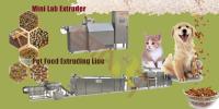 China Automatic Dry Dog 200kg / H Pet Food Extruder Machine for sale