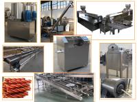 China 81kw 100kg/H Pet Treats Extruding Line For Dog Chew Stick for sale