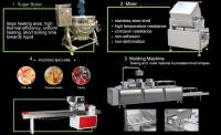 China Siemen Motor 300KG/H Granola Bars Forming Machine for sale