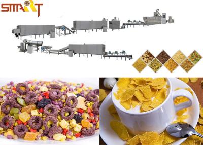 China LS Inverters SS 500kg/h Corn Flakes Production Line for sale