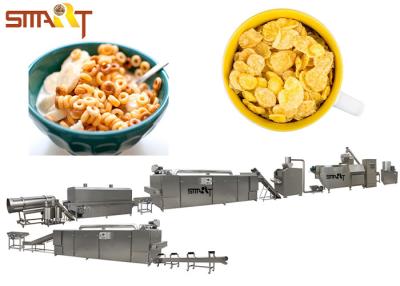 China 2500kg/H Corn Flakes Production Line With Gas Fired Burner for sale