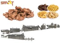 China Twin Screw Extrusion Corn Flakes Production Line , Maize Flakes Making Machine for sale