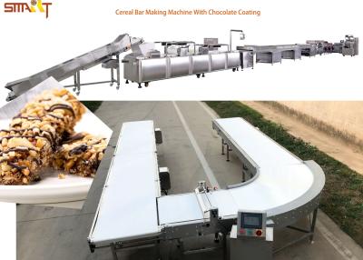 China Crispy Peanut Candy Cereal Granola Chocolate Bar Making Machine for sale
