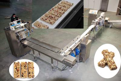 China PLC  Control 150mm 120L Mini Granola Bar Forming Line for sale