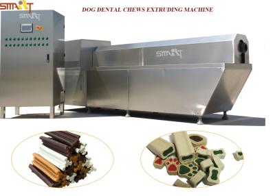 China 200kg/hr Pet Treat Machine Dog Chews Snack Food Processing Extruder for sale