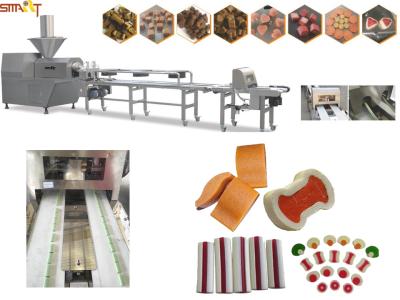 China Jerky Treats Cold Extrusion Dog Treat Machine Mold Cutting for sale