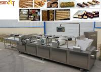 China Stainless Steel Cereal Bar Making Machine Siemens PLC Control for sale