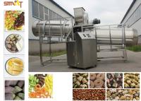 China Puff Snacks Seasoning Flavouring Drum Twin Screw Food Extruder SUS304 for sale