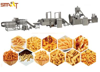 China Small Kurkure Cheetos Twist Cheese Snacks Extruder Machine 150kg/H for sale