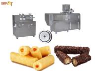 China Puffed Food Expanded Core Filler Snack Food Extruder Machine 100kg/H for sale