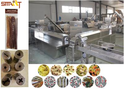 China Double Color Pet Treat Machine For Chews Food 120KG/H Capacity for sale