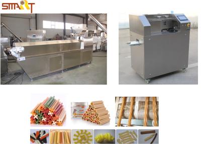 China Nutritional Chew Snack Stainless Steel Pet Food Processing Line 150kg/H for sale